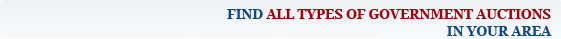 Find Government Auctions Upcoming in Your State or Near Your City using ...